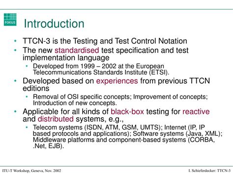 Ppt The Use Of Ttcn 3 For Software Testing Powerpoint Presentation Free Download Id771062