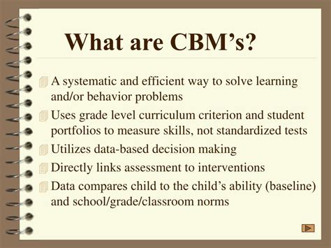 Ppt Curriculum Based Measurement Cbm Powerpoint Presentation Free Download Id 989815