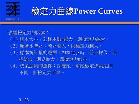 PPT 型 II 誤差機率的計算 Calculating Type II Error Probabilities PowerPoint Presentation ID 5944836