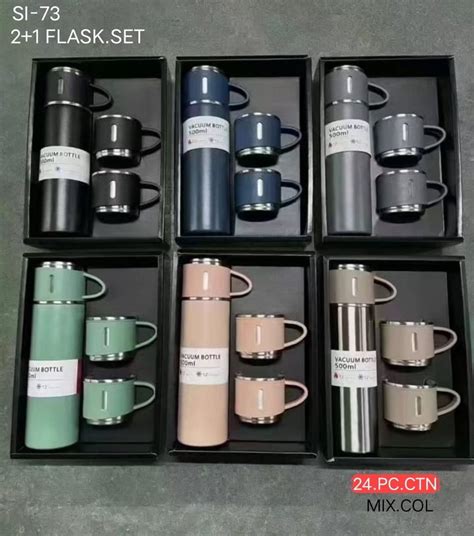 Stainless Steel 2 1 Flask Set For T Purpose At ₹ 199 Piece In