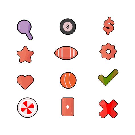 Gaming Set Clipart Hd Png Game Icon Set Design Vector Game Icons