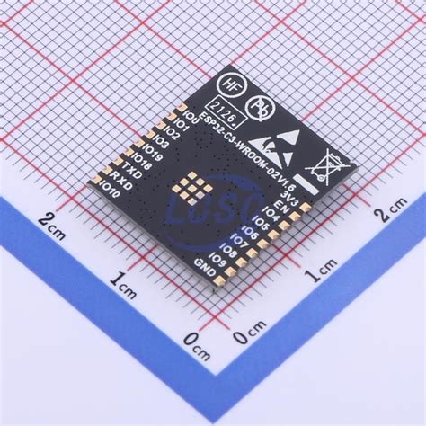 ESP32 C3 WROOM 02 H4 Espressif Systems C2944070 LCSC Electronics