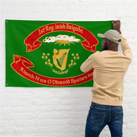 69th New York Infantry Regiment Flag 1851 Irish Brigade Banner One