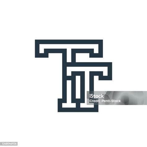 흰색 배경에 격리된 대문자 벡터 아이콘입니다 개요 웹 사이트 디자인 및 모바일 응용 프로그램 개발을위한 얇은 줄 자본 문자