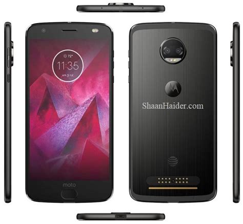 Moto Z2 Force Press Image Leaked Shows Slim Body Dual Rear Camera Moto Mods 2730mAh Battery
