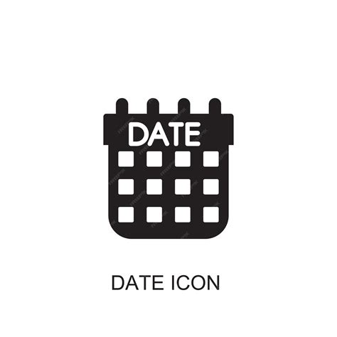 Date Icon Vector