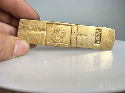 旧金条图片大全 古代金条图片 清朝金条 大山谷图库