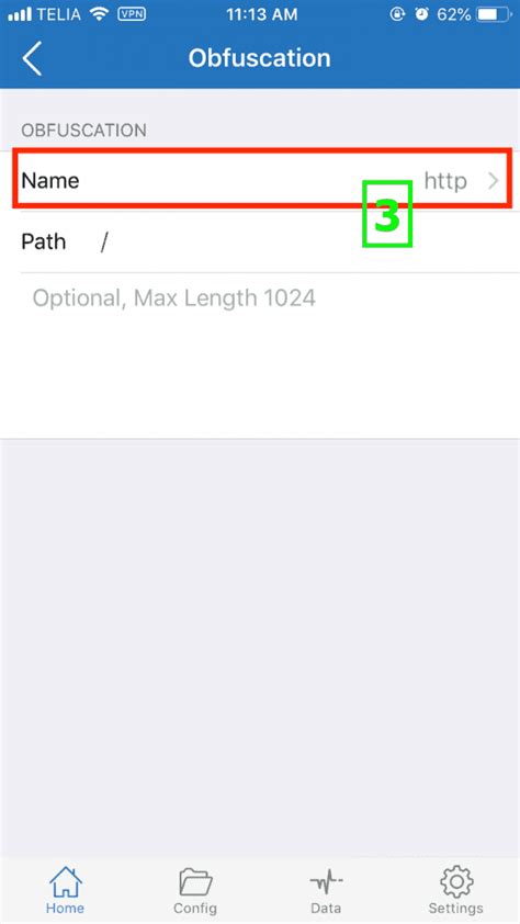 آموزش اتصال به سرور شادوساکس در IOS ZebraVPN