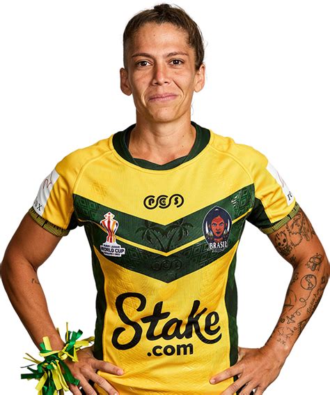 Official Womens Rugby League World Cup Profile Of Patricia Bodeman For Brazil Women