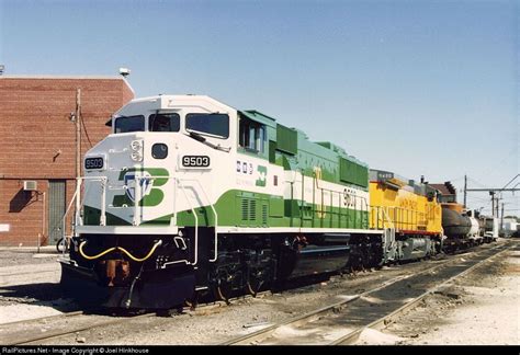Bn 9503 Burlington Northern Railroad Emd Sd60mac At Cicero Illinois By
