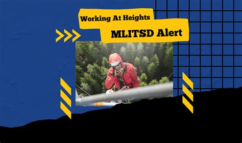 Working At Heights Alert From The Ministry Of Labour Auspice Safety Inc
