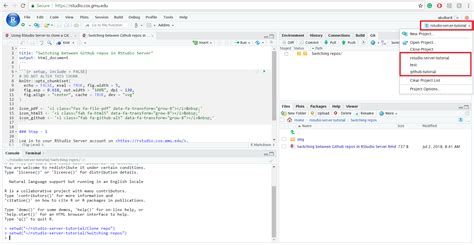 Switching Between Github Repos In RStudio Server Introduction To Computational And Data