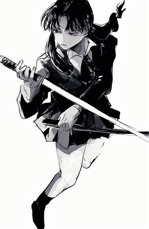 Samura Iori Kagurabachi Drawn By 21gyaseru Danbooru