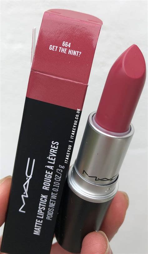 Mac Lipstick In Shade ‘get The Hint Matte Lipstick Mac Lipstick