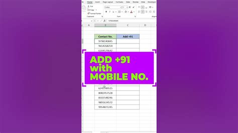 Add 91 With Mobile Number How To Add 1️⃣9️ Before Phone Number