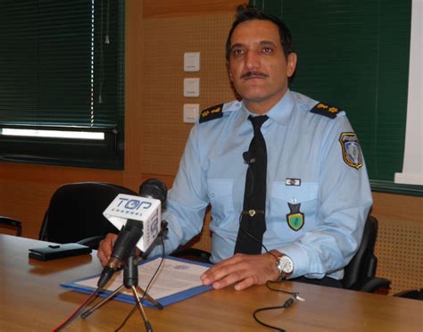 Ο Διοικητής του Τμήματος Τροχαίας Κοζάνης Φίλιππος Ζουρνατζής μίλησε σήμερα στα ΜΜΕ για την