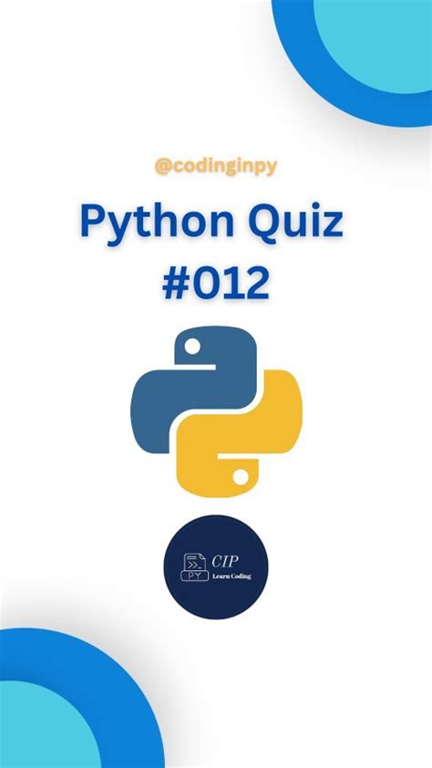 Python • Sql • Programming 350k🔒 🐍 Testing Your Python Prowess 🧠💡