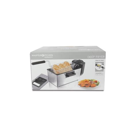 Електрически фритюрник 3 л 2000 W регулируем термостат напрежение честота 220 240 V ~ 50 60