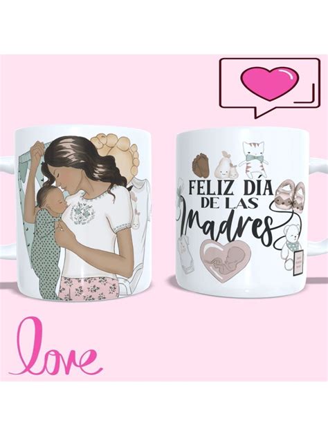 Taza Blanca Día De Las Madres Feliz Día De La Madre No 17