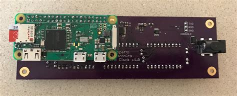 Raspberry Pi Zero Clock From Nsayer On Tindie