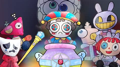 Toy Asmr 🌈마법으로 어메이징 디지털 서커스 인형 만들기 🌈 무료도안 무료배포 Youtube