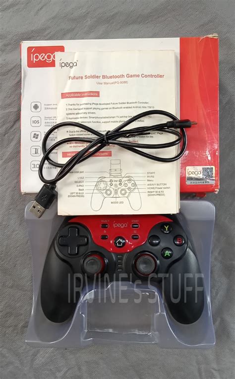 IPEGA Bluetooth Gamepad Video Gaming Gaming Accessories Controllers On Carousell