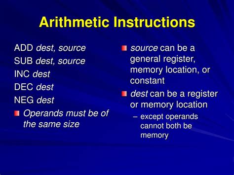 Ppt Introduction To 8086 Assembly Language Powerpoint Presentation Free Download Id747151