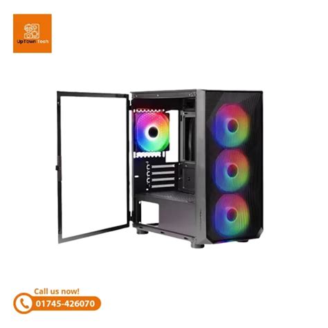 Tecware Forge M Argb Matx Mesh Gaming Case Mid Tower