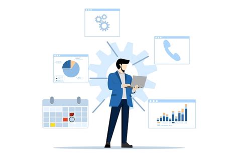 Premium Vector Vector Illustration Of Business Intelligence Concept