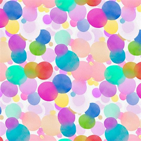 Premium Vector Hand Painted Dotty Pattern