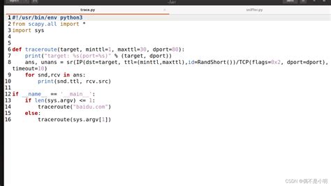 Lab1 Packet Sniffing And Spoofing Lab Csdn博客