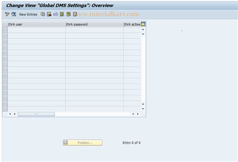Od41 Sap Tcode Global Dms Settings