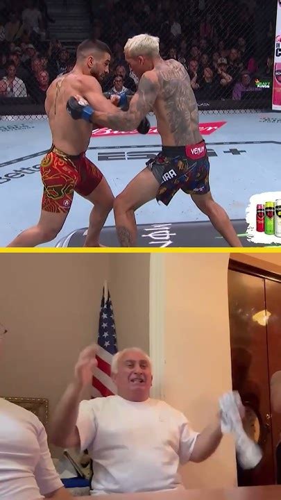 ილია თოფურიას ბაბუის რეაქცია საჩემპიონო ნოკაუტზე 🫂 Youtube