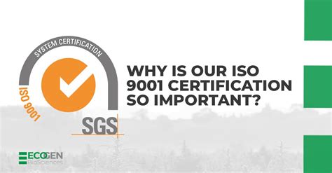 Ecogen Biosciences On Linkedin Ecoedition Volume 14 Iso 9001 2015 Quality Certification Qanda