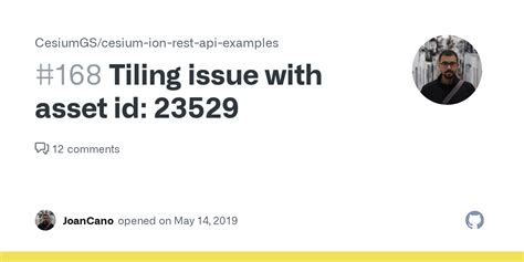 Tiling Issue With Asset Id 23529 · Issue 168 · Cesiumgscesium Ion Rest Api Examples · Github