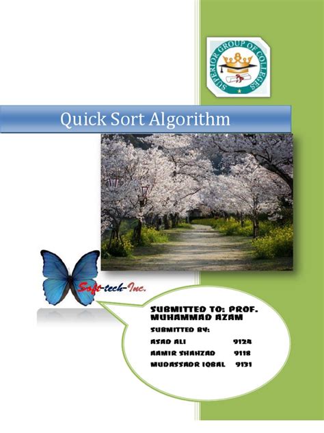 Quick Sort Algorithm Pdf Time Complexity Theoretical Computer Science