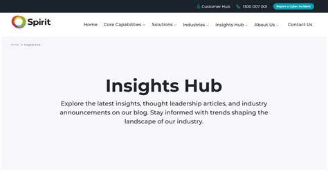 Modern Technology Solutions And Insights Spirit Technology