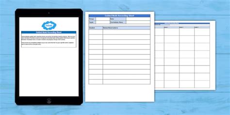 Math Recording Sheet I Twinkl Canada Resources Twinkl