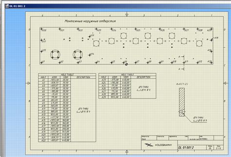 Hole Table Cell Size Formatting Question Autodesk Community