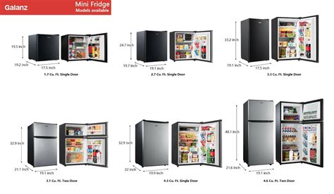 Samsung Mini Fridge Dimensions