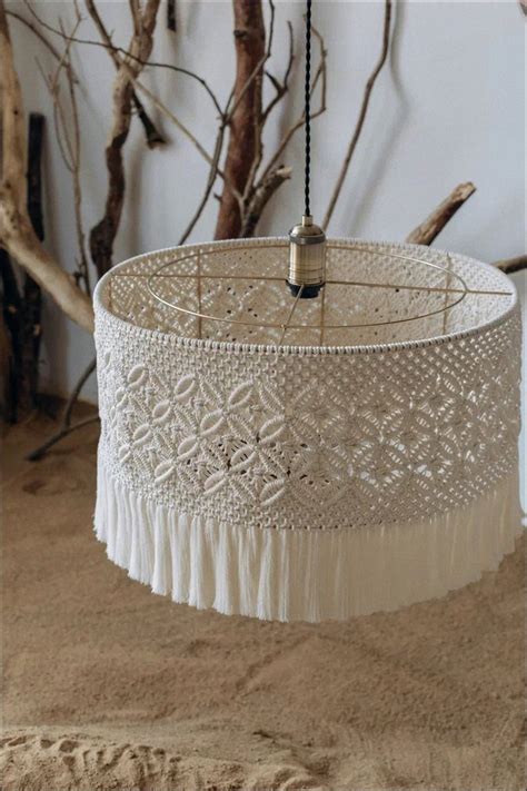 Macrame Lampshade Макраме люстра светильник абажур Макраме