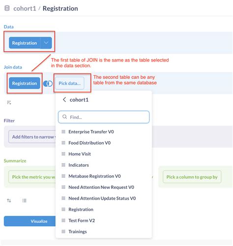 Metabase Query Builder