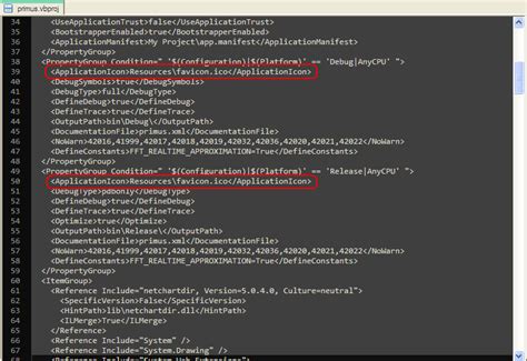 What To Do When Your Vbnet Project Icon Sticks