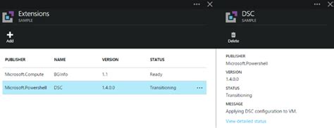 Manage The Powershell Dsc Extension In The Azure Preview Portal Powershell Team