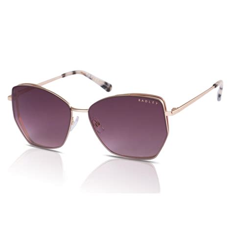 Radley Rds 6500 Womens Sunglasses 072 Matte Rose Goldrose Gold