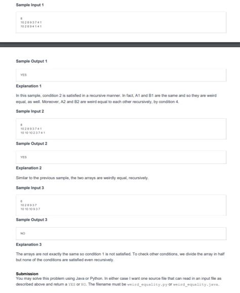 Solved Alice And Bob Each Have An Array Of Integers Namely