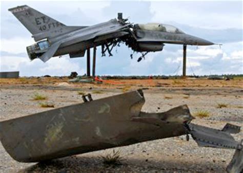 Destructive F 16 Test Makes Strides Toward New Drones Development U