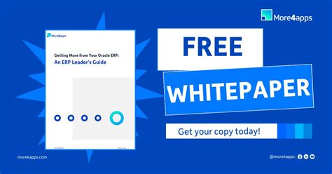 More4apps On Linkedin More4apps Erpleader Freewhitepaper