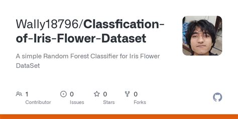 github wally18796 classfication of iris flower dataset a simple