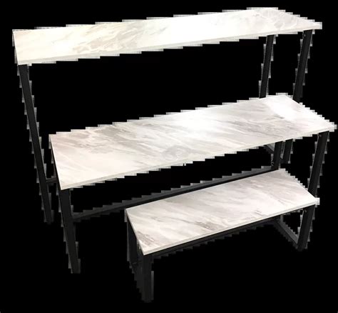 Nesting Display Table With Marble Finish For Retail Store Qiao Song